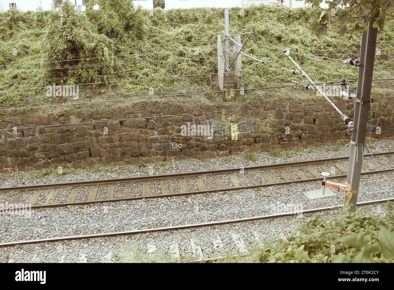 Irish train track hi-res stock photography and images - Alamy