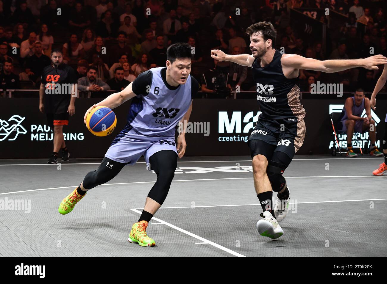 Amsterdam, Netherlands. 06th Oct, 2023. Ning Zhang (Liman) during the ...