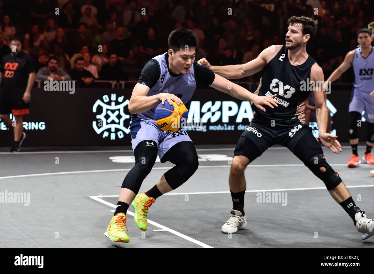 Amsterdam, Netherlands. 06th Oct, 2023. Ning Zhang (Liman) during the ...