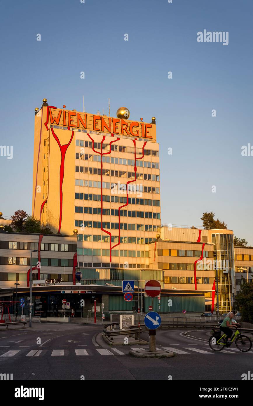 Vienna Energy office building of Spittelau waste incineration plant ...