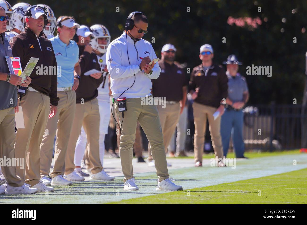 STARKVILLE, MS - OCTOBER 07: Western Michigan Broncos head coach Lance ...