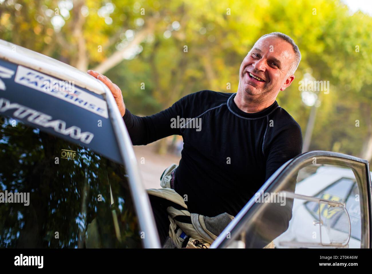 Millau, France. 07th Oct, 2023. FALCO Jean-Marc, MARTINI Maxime, Skoda ...
