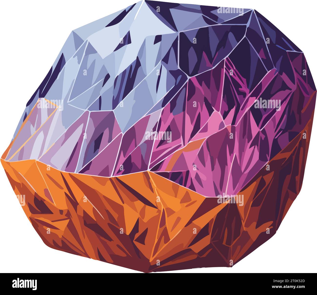 Gem Stone Colored Illustration Vector Stock Vector Image & Art - Alamy