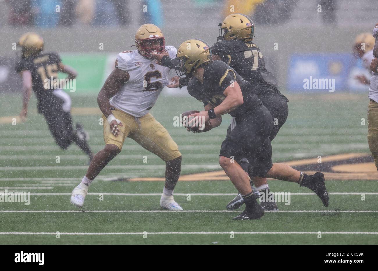 October 07, 2023: Army Black Knights quarterback Bryson Daily (13 ...