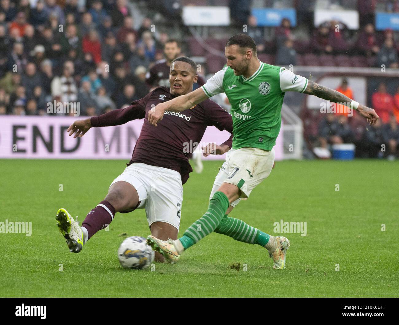Edinburgh, UK. 07th Oct, 2023. Scottish Premiership - Heart of ...