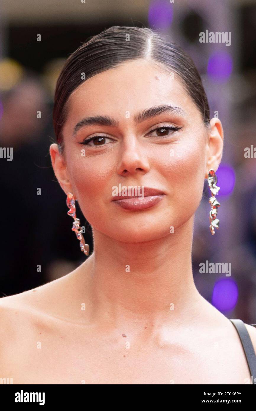 Ashton Wood poses for photographers upon arrival for the premiere of ...