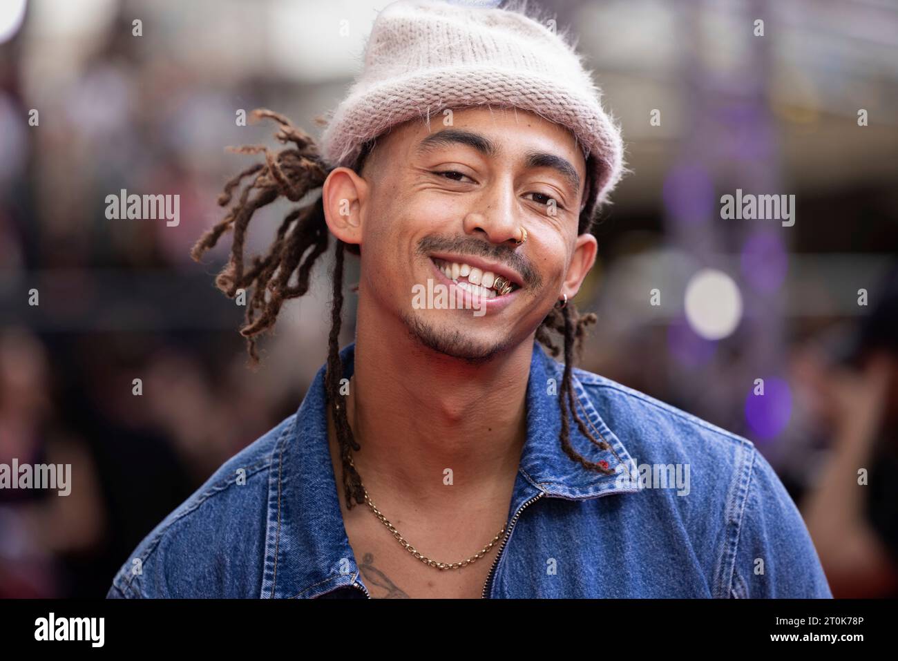 Jordan Stephens poses for photographers upon arrival for the premiere ...