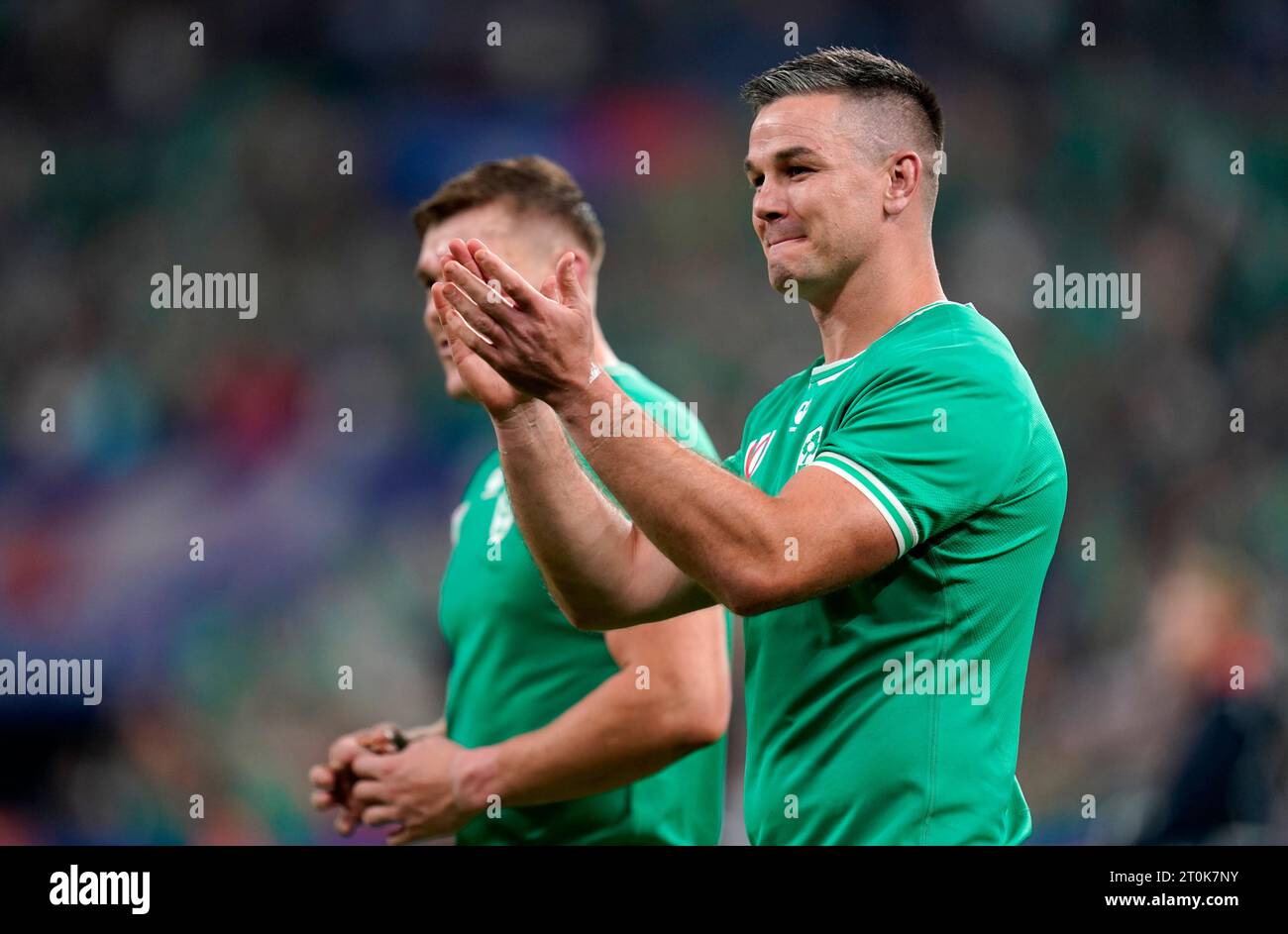 Irelands Johnny Sexton After The Rugby World Cup 2023 Pool B Match At