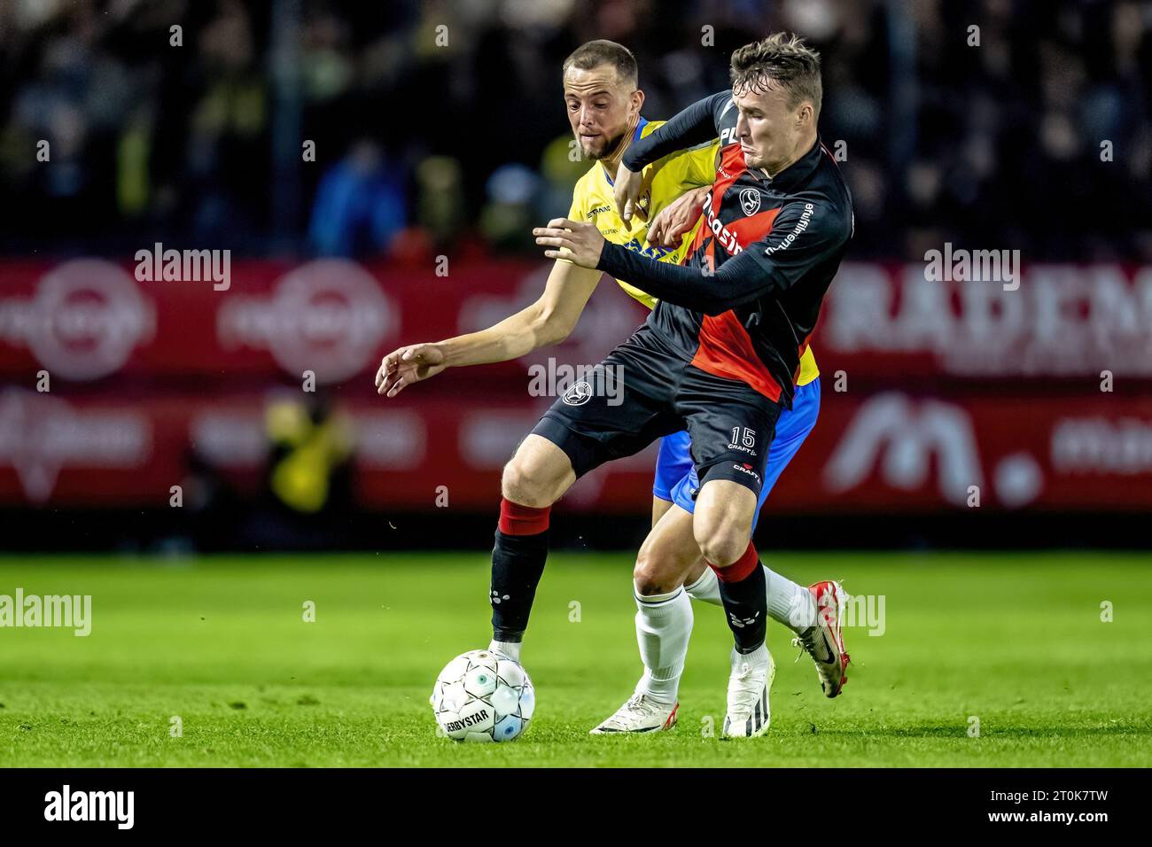 ALMERE, Netherlands. 07th Oct, 2023. Yanmar Stadium, Dutch eredivisie ...