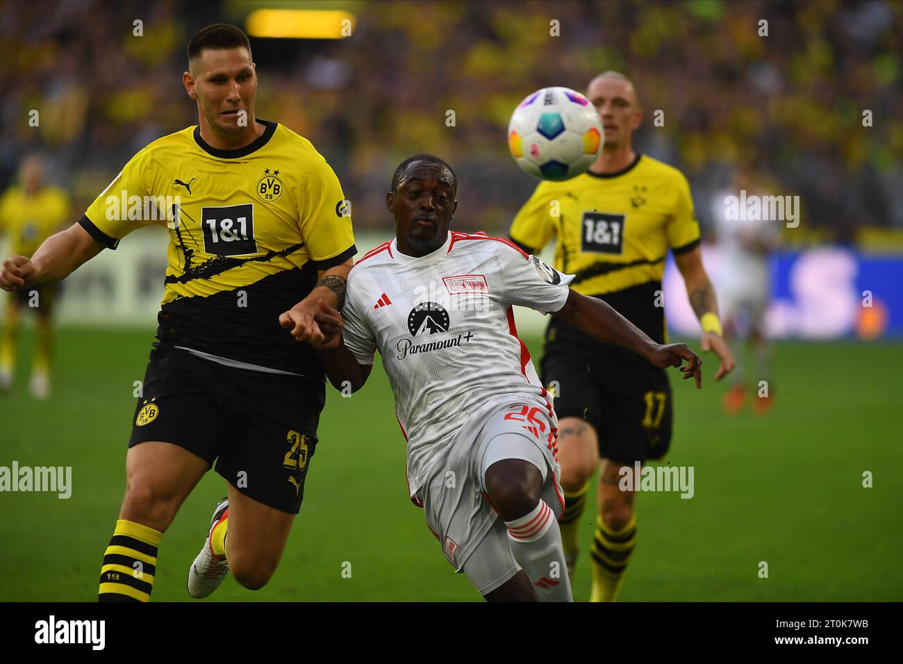 GERMANY, DORTMUND - 07.10.23: The match of Bundesliga Borussia Dortmund ...