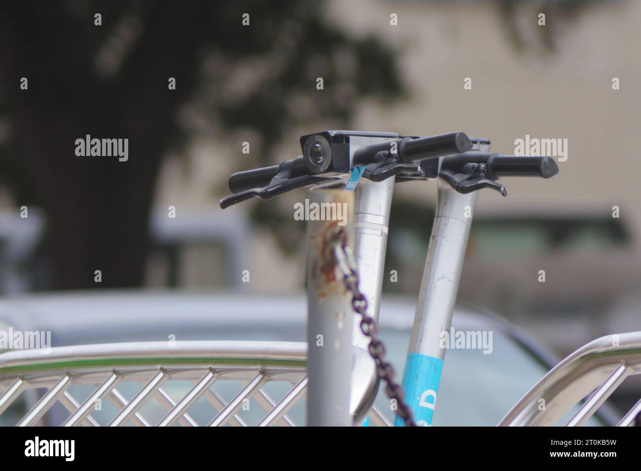 Metal scooters hi-res stock photography and images - Alamy