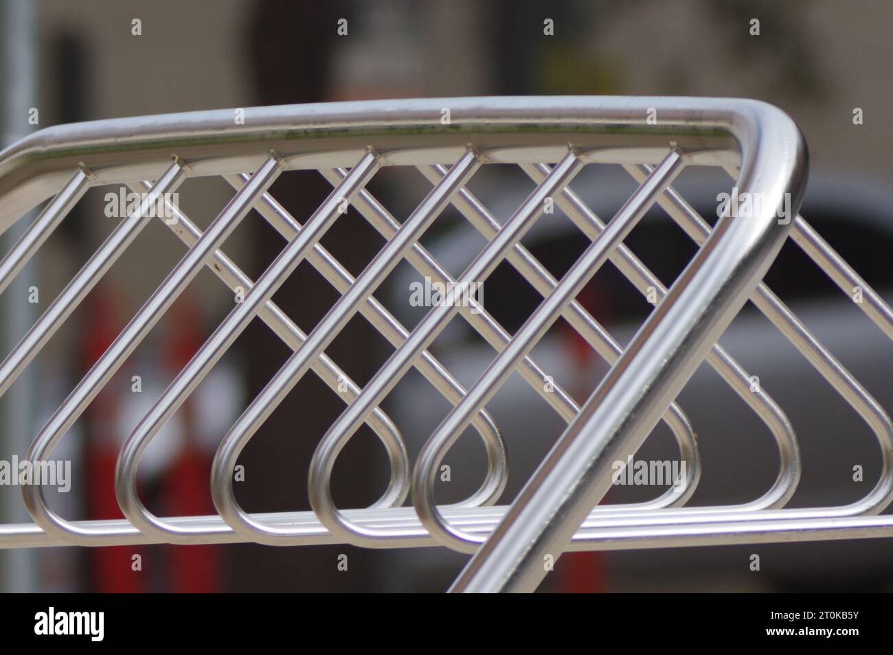 Shiny bike rack hi-res stock photography and images - Alamy