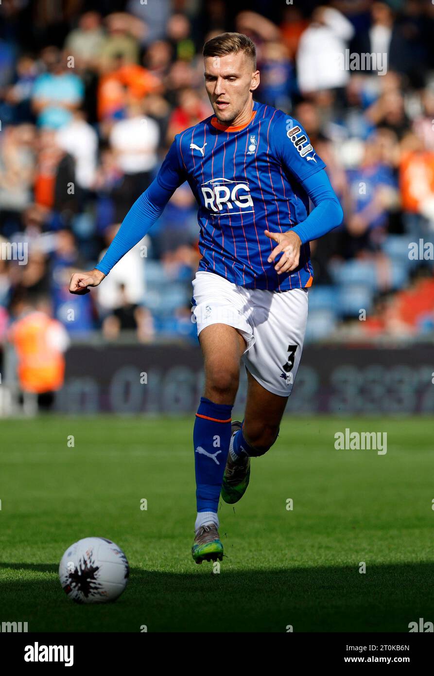 Mark Kitching of Oldham Athletic Association Football Club during the ...