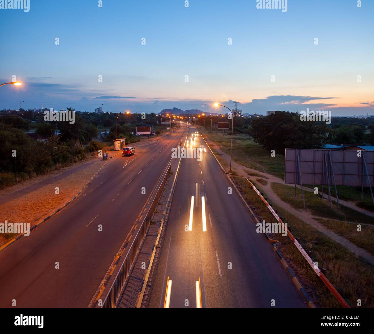 Skyline of gaborone hi-res stock photography and images - Alamy