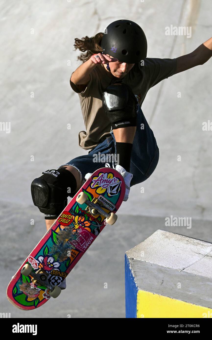 Lido Di Ostia, Rome, Italy. 07th Oct, 2023. Minna Stess of United ...