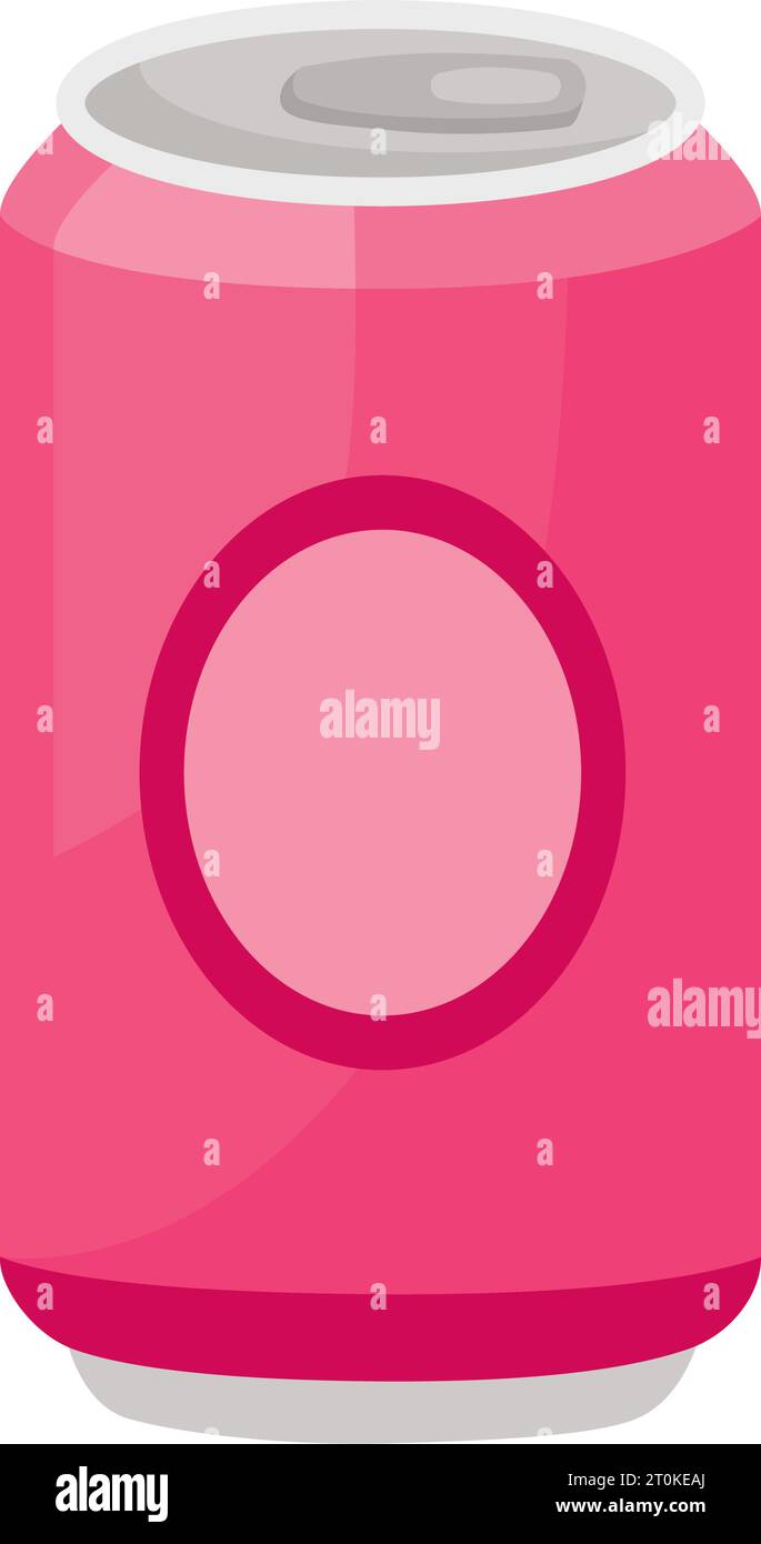 energy drink pink illustration vector isolated Stock Vector Image & Art ...