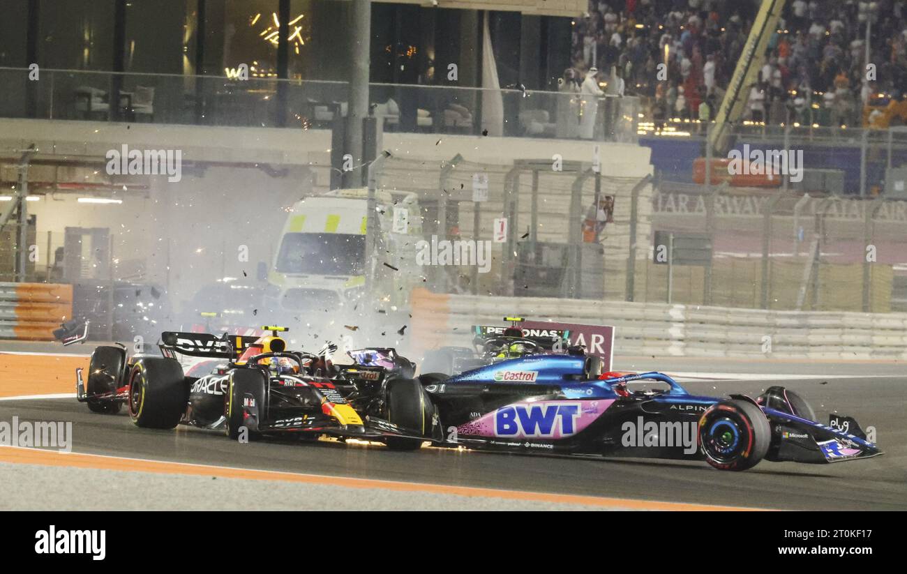 Sergio perez f1 2023 lusail hi-res stock photography and images - Alamy