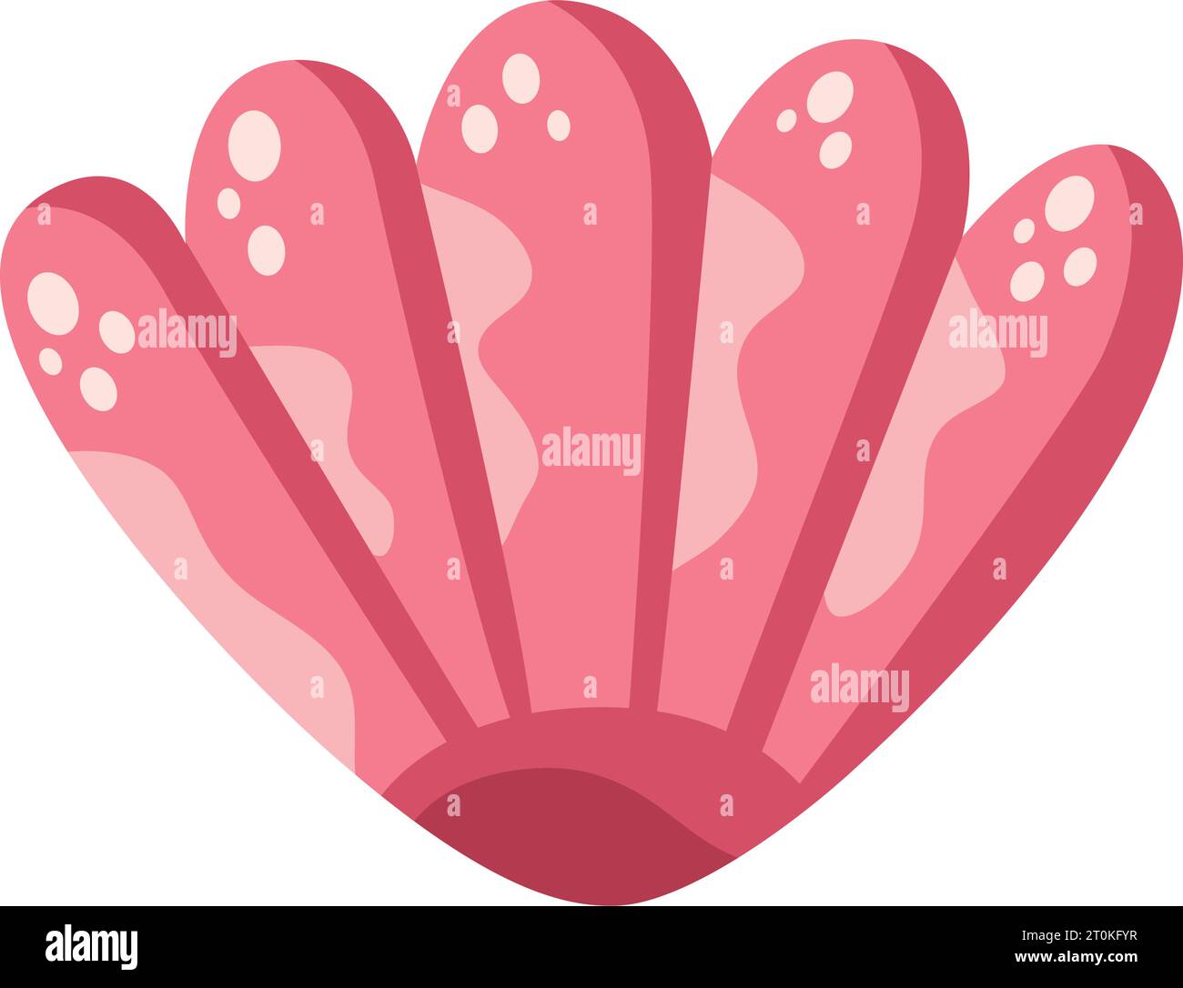 pink conch illustration vector isolated Stock Vector Image & Art - Alamy