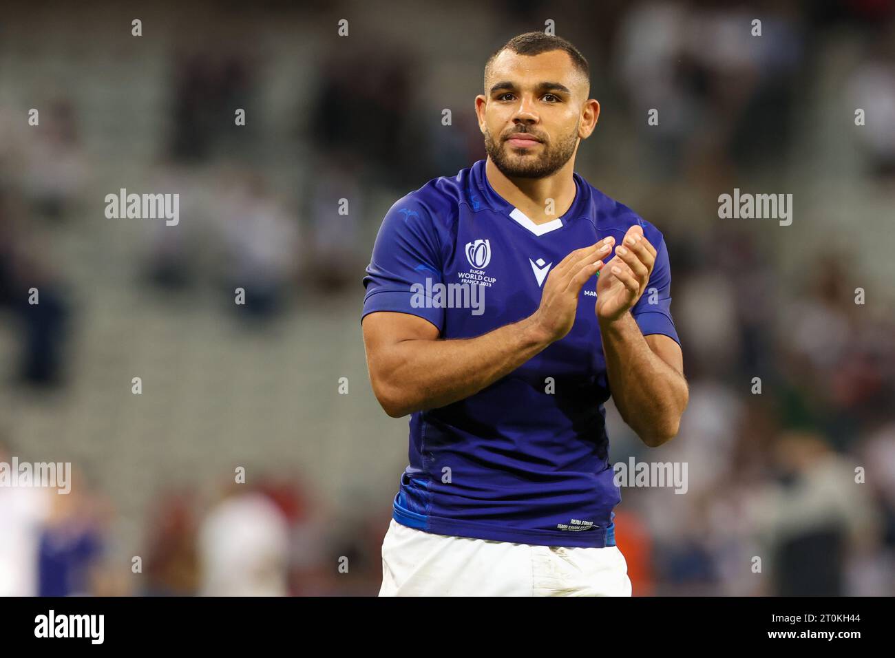 Lille, France. 07th Oct, 2023. LILLE, FRANCE - OCTOBER 7: Jonny May of ...