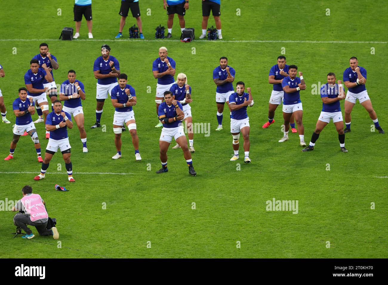 LILLE, FRANCE - OCTOBER 7: The Siva Tau of Samao, Jordan Lay of Samao ...