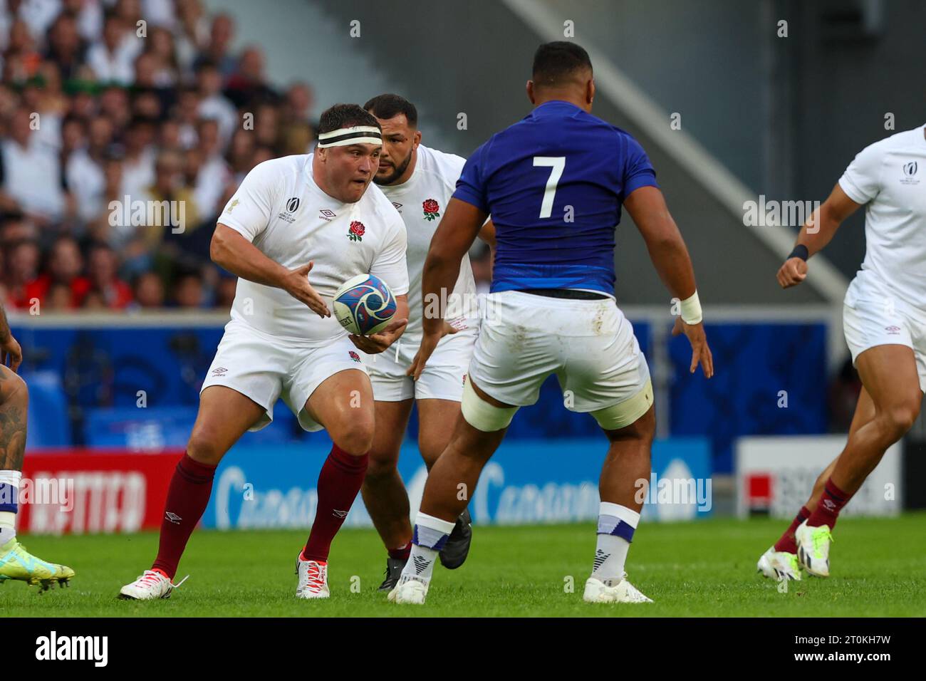 Lille, France. 07th Oct, 2023. LILLE, FRANCE - OCTOBER 7: Ellis Genge ...
