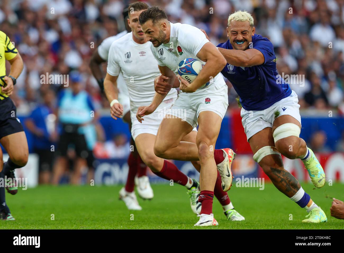Lille, France. 07th Oct, 2023. LILLE, FRANCE - OCTOBER 7: Jonny May of ...