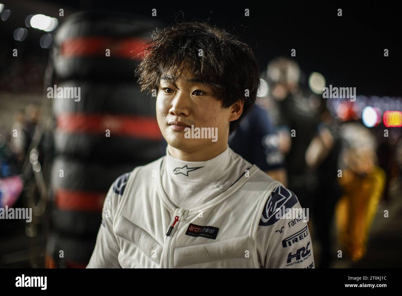 TSUNODA Yuki (jap), Scuderia AlphaTauri AT04, portrait during the 2023 Formula 1 Qatar Grand ...