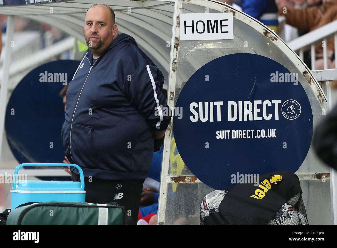 Hartlepool United's Head Physio Danny O'Connor during the Vanarama ...