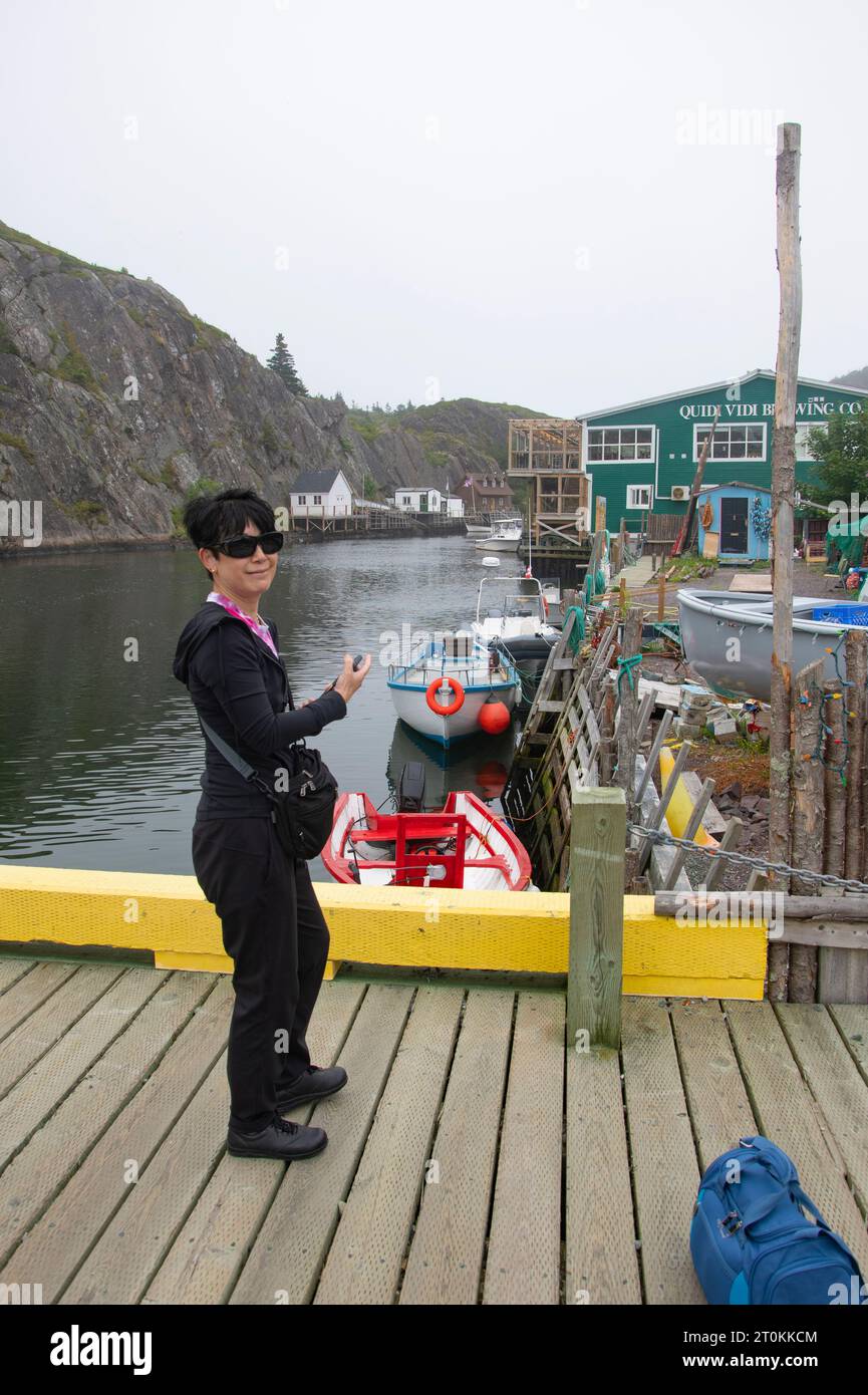 Quidi Vidi fishing village in St. John's, Newfoundland & Labrador ...