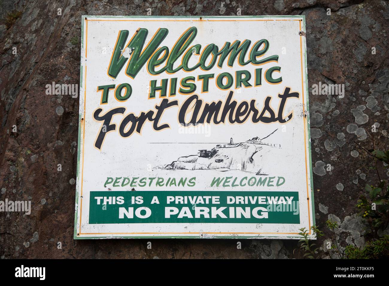 Welcome to Fort Amherst sign in St. John's, Newfoundland & Labrador ...