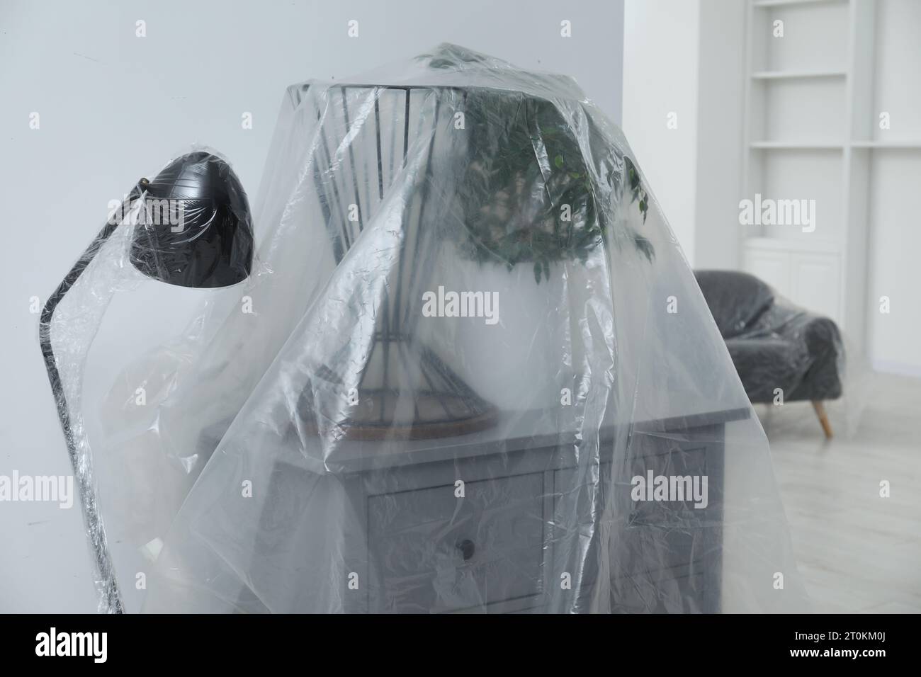 Plastic sheet covered boxes hi-res stock photography and images - Alamy