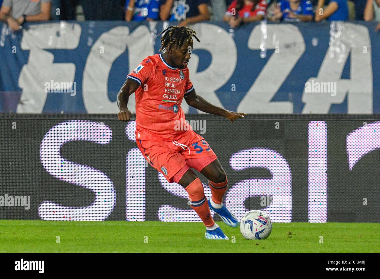 Empoli, Italy. 06th Oct, 2023. Udinese's Jordan Zemura during Empoli FC ...