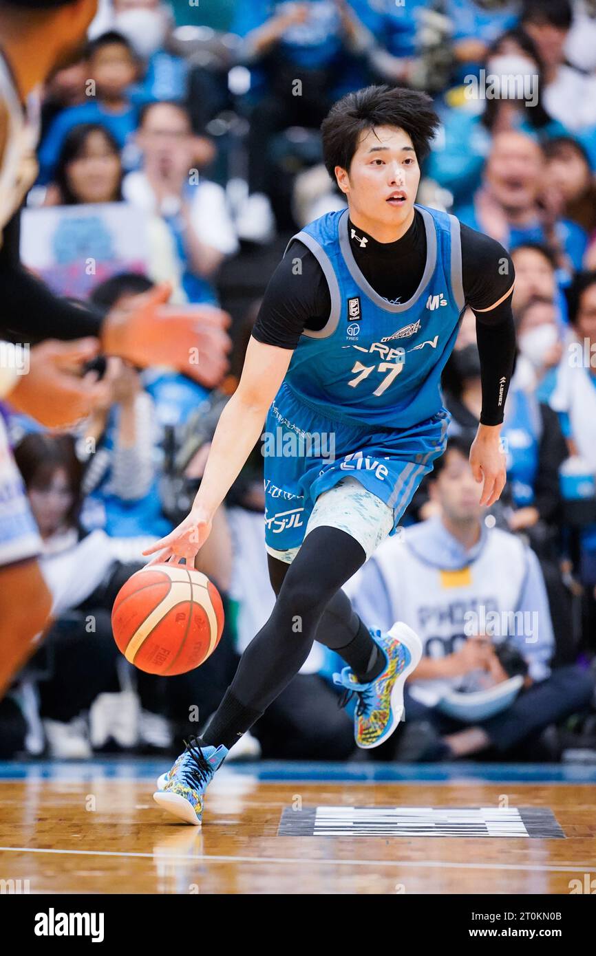Yuta Okada (Hannaryz), OCTOBER 7 2023 - Basketball : 2023-24 Yuta Okada (Hannaryz), OCTOBER 7 2023 - Basketball : 2023-24
