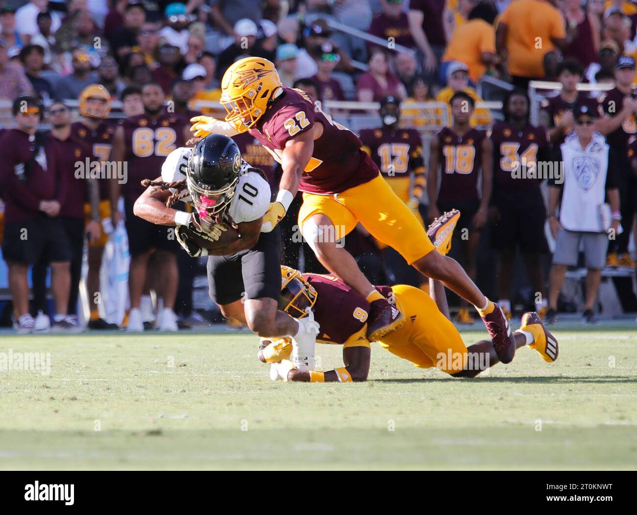 October 7, 2023: Colorado Buffaloes wide receiver Xavier Weaver (10 ...