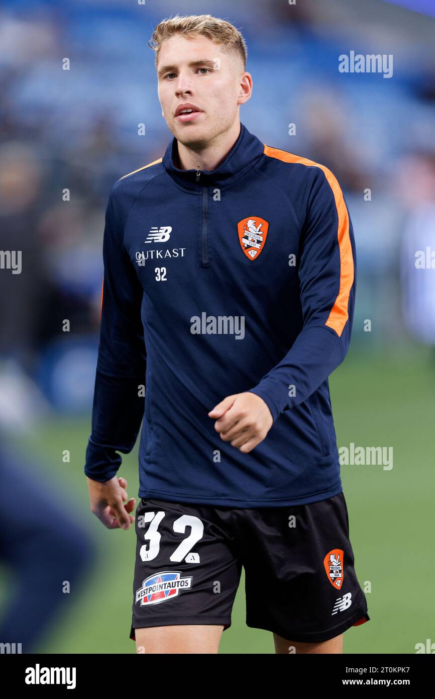 Sydney, Australia. 07th Oct, 2023. James Nikolovski of Brisbane Roar ...
