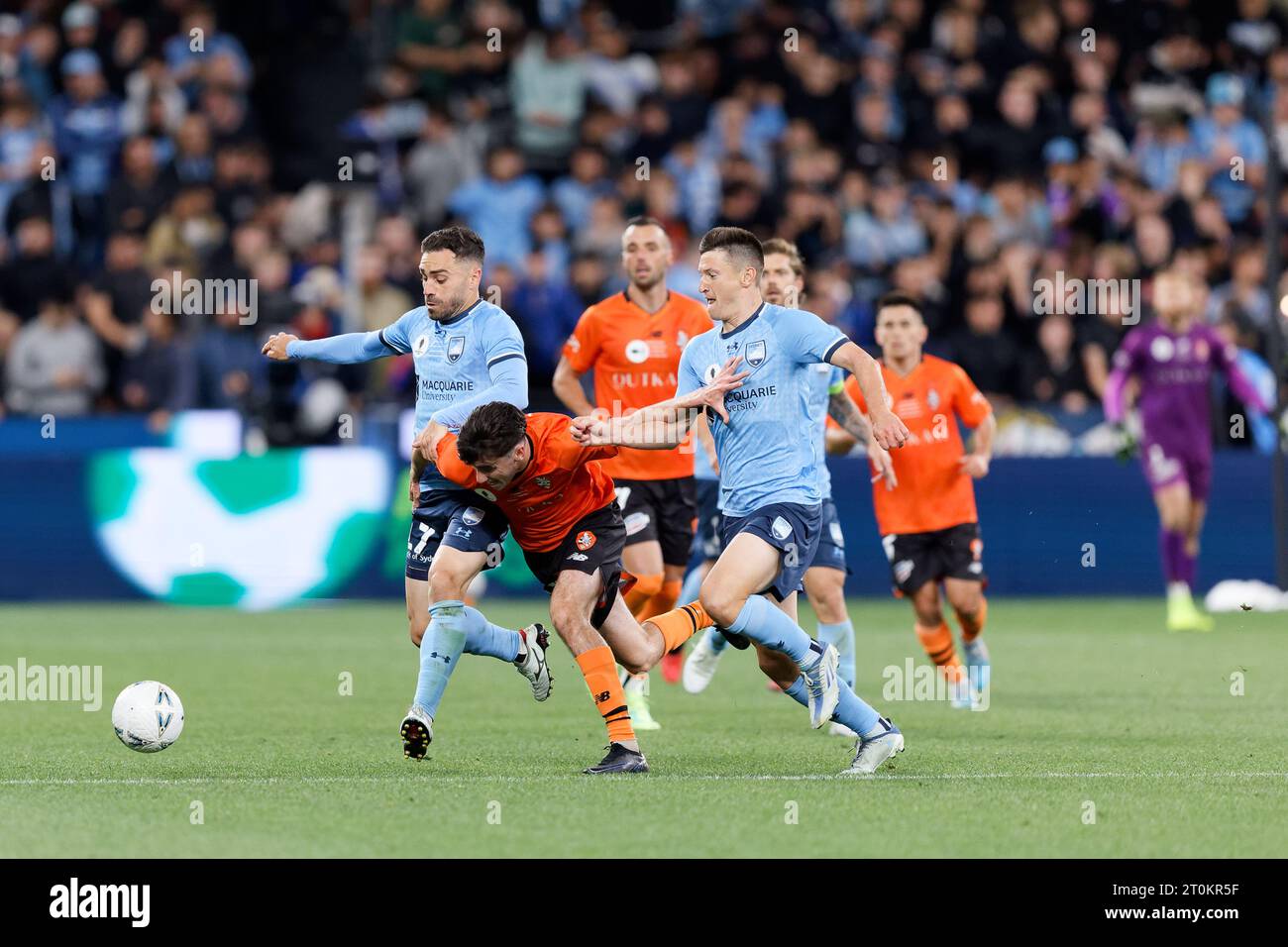 Sydney, Australia. 07th Oct, 2023. Henry Hore of Brisbane Roar FC ...
