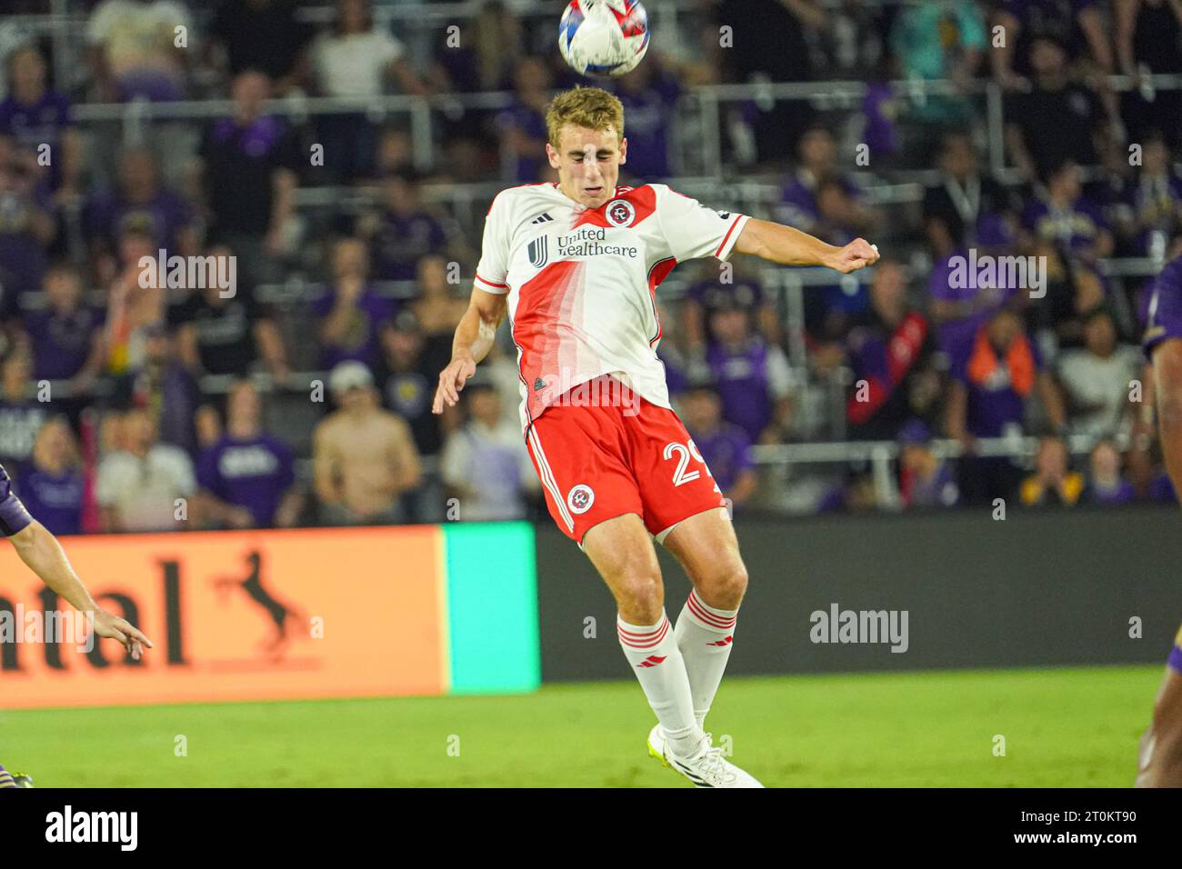 Orlando, Florida, USA, October 7, 2023, New England Revolution player ...