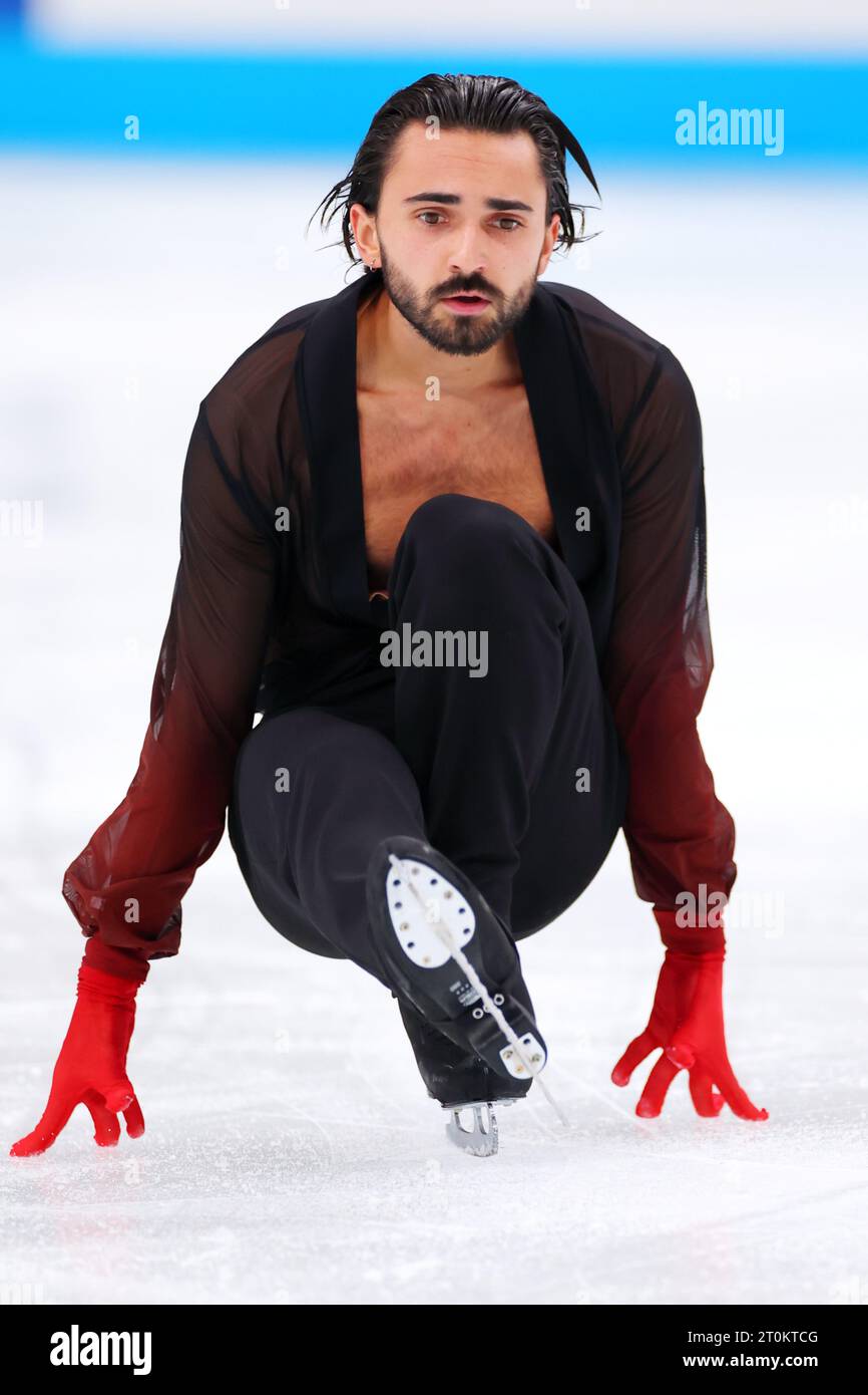 Saitama, Japan. 7th Oct, 2023. Kevin Aymoz (FRA) Figure Skating : Japan ...