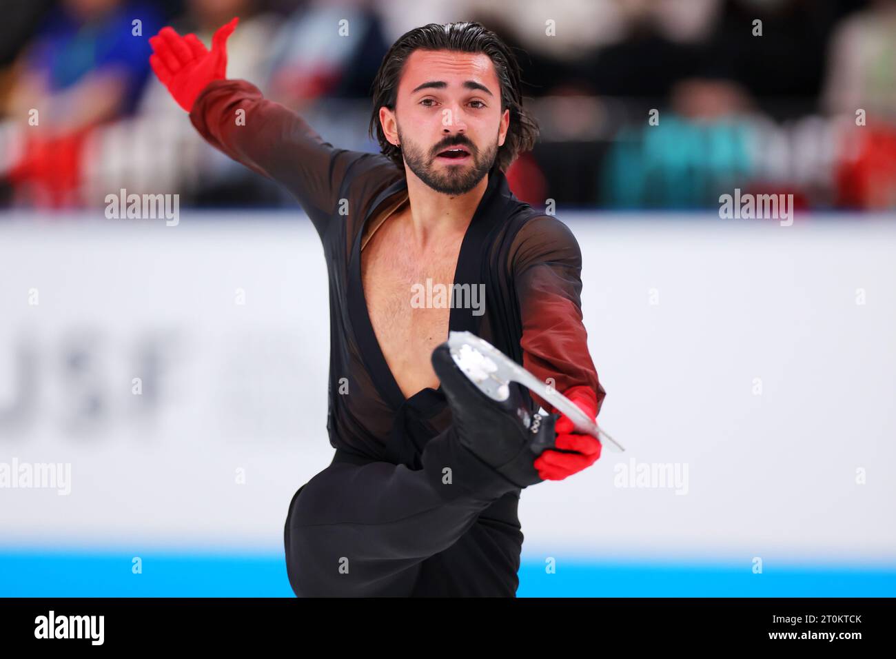 Saitama, Japan. 7th Oct, 2023. Kevin Aymoz (FRA) Figure Skating : Japan ...