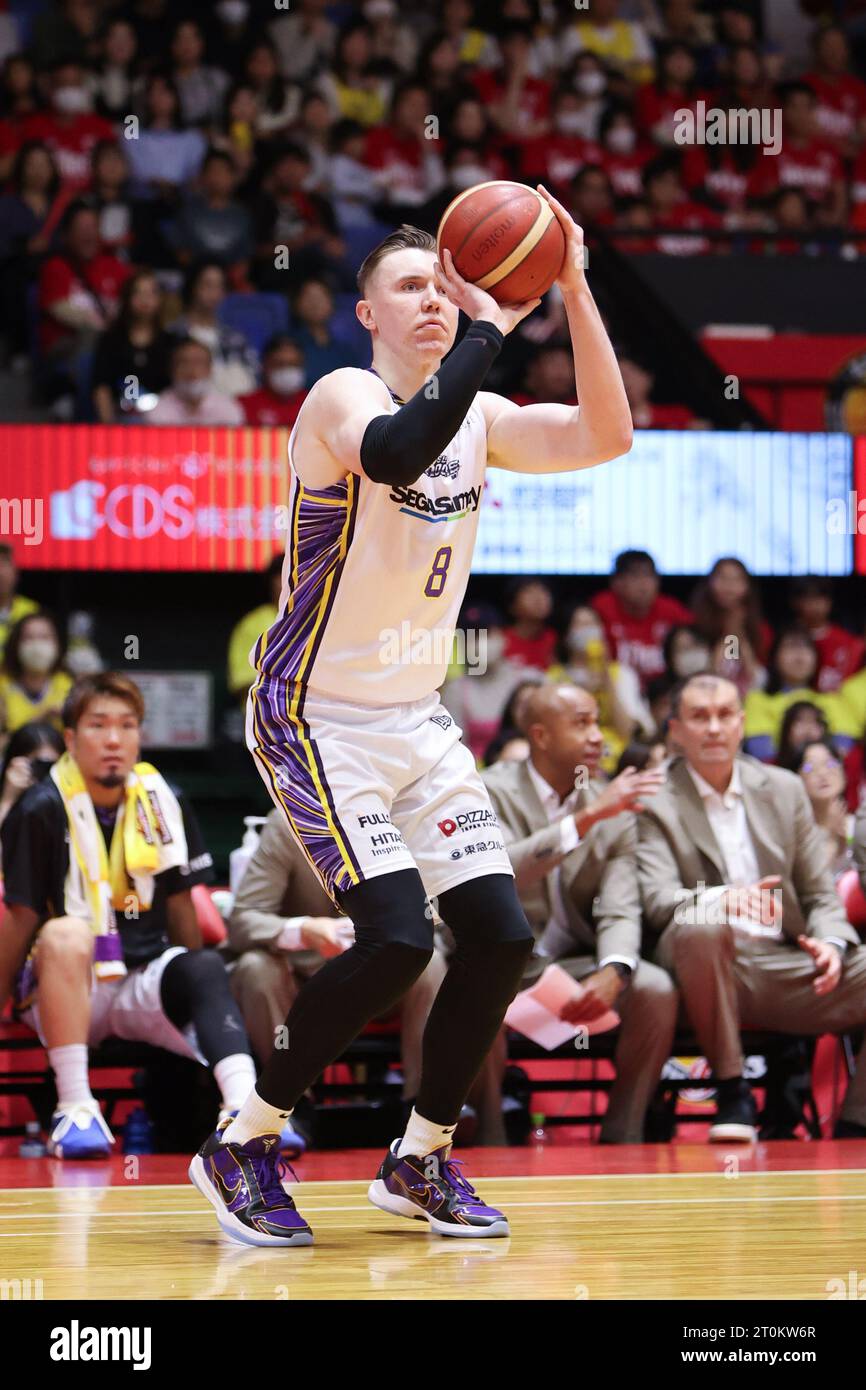 Nagoya, Aichi, Japan. 7th Oct, 2023. Josh Hawkinson (Sunrockers ...