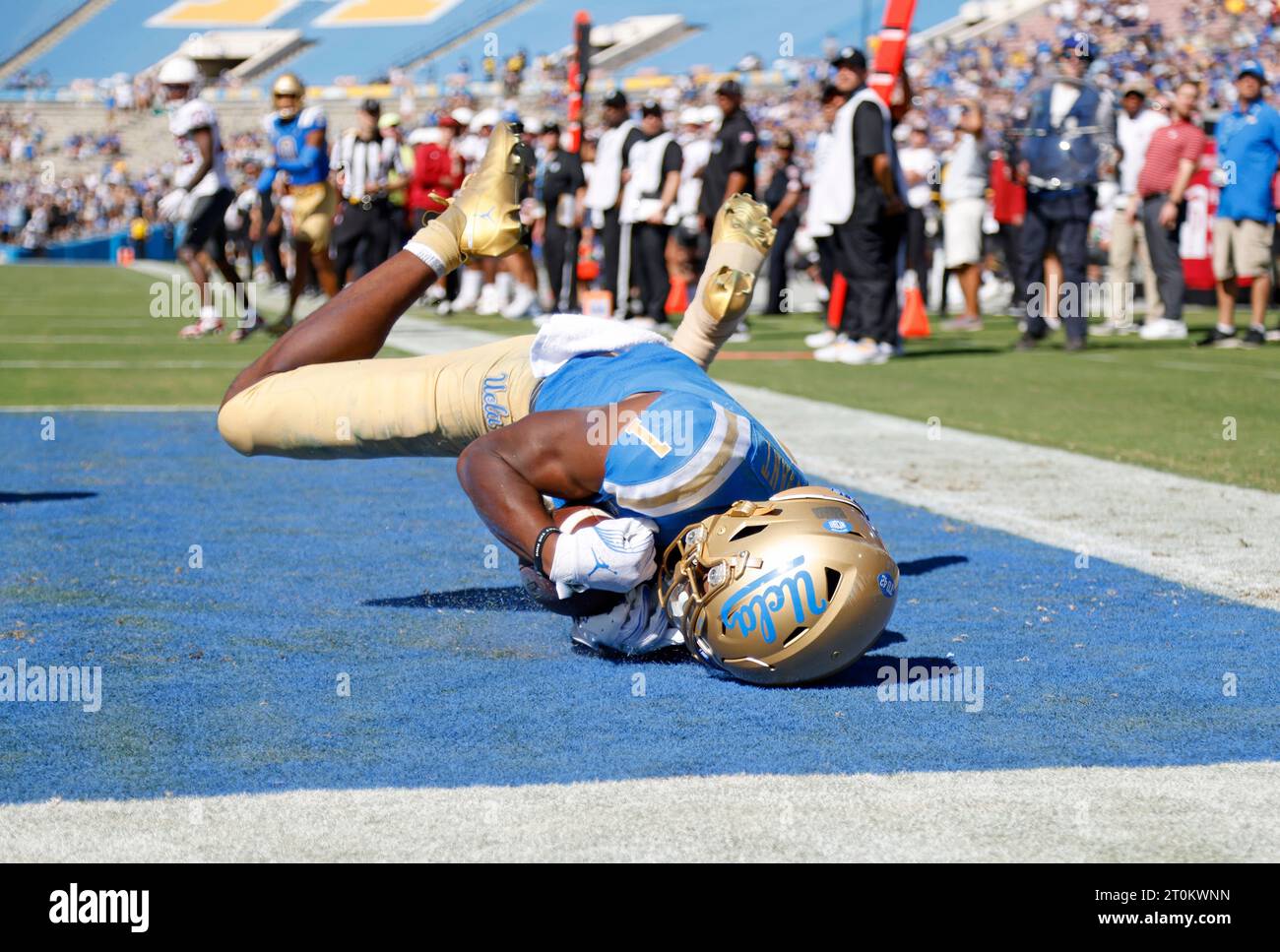 October 07, 2023 UCLA Bruins wide receiver J. Michael Sturdivant (1 ...