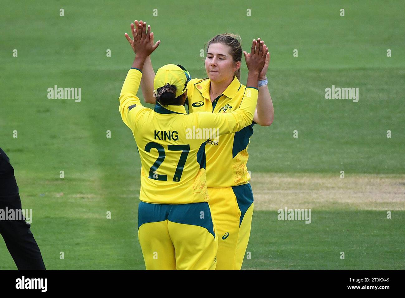 Brisbane, Australia. 08th Oct, 2023. Georgia Wareham of Australia ...