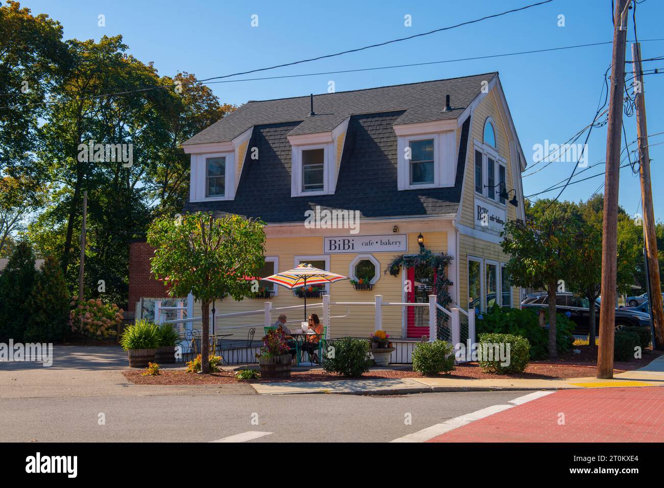 BiBi Cafe and Bakery at 1 Church Street in historic town center of ...
