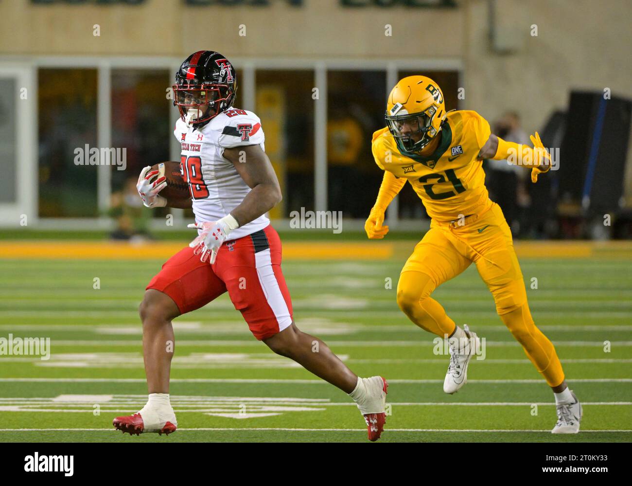 Waco, Texas, USA. 7th Oct, 2023. Texas Tech Red Raiders running back ...