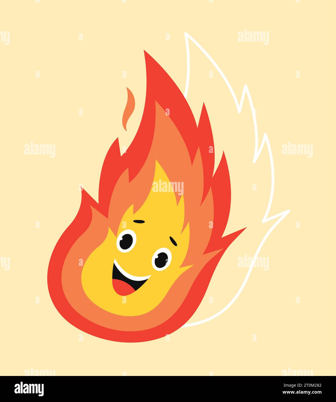 Fire sticker vector concept Stock Vector Image & Art - Alamy
