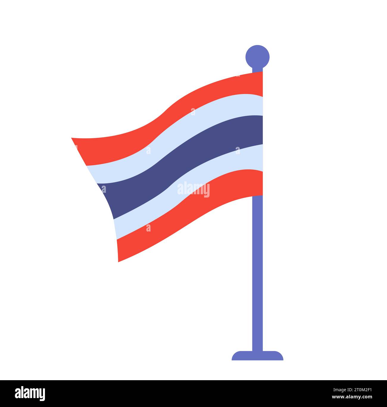 Thailand historical flag siam hi-res stock photography and images - Alamy
