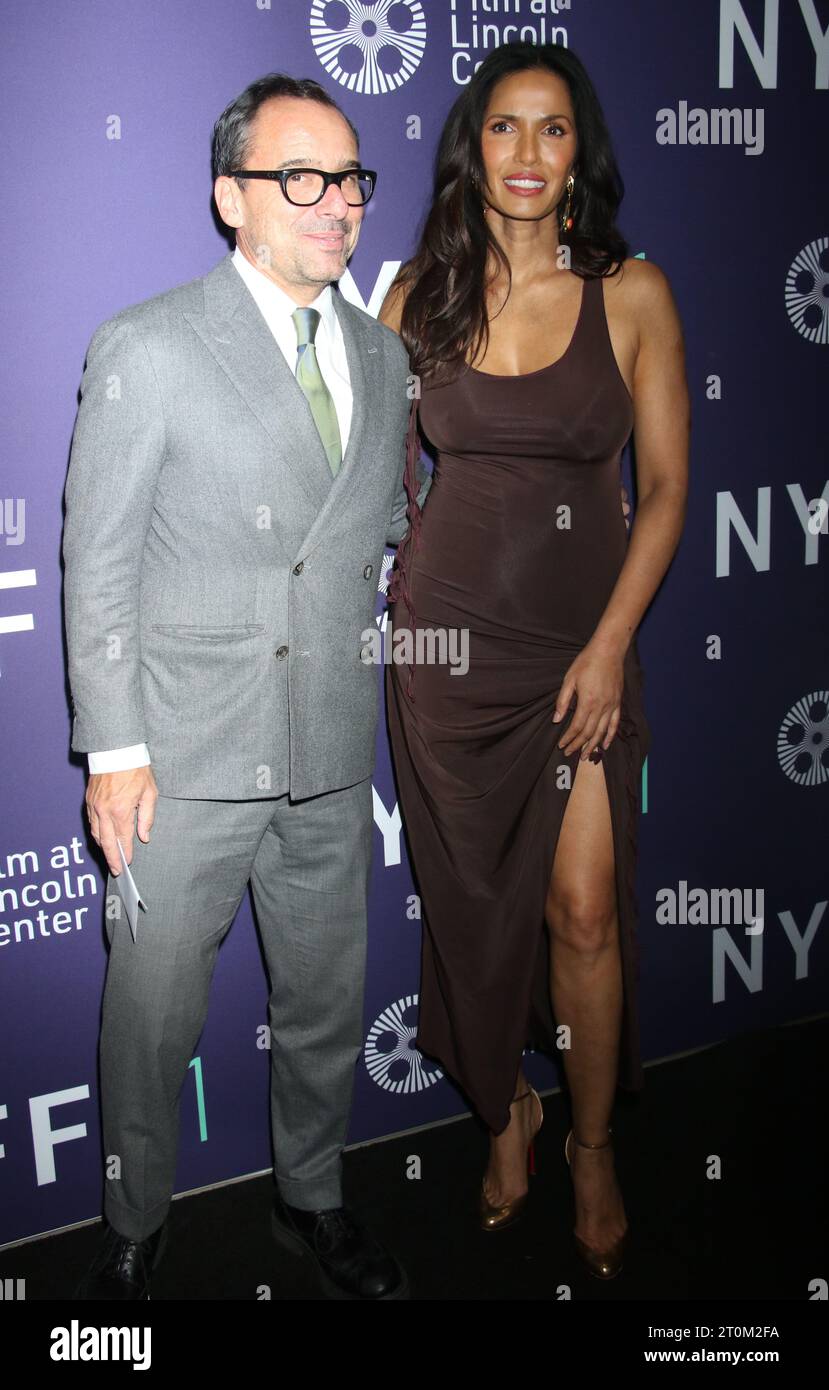 Oxtober 06, 2023 Christian Vesper and Padma Lakshmi attend New York ...