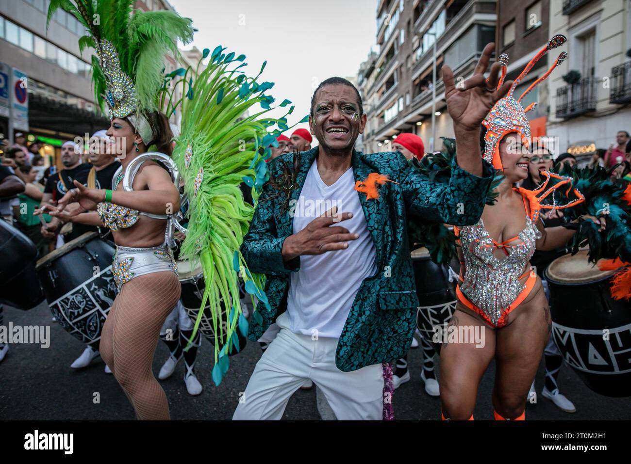 Madrid, Spain. 07th Oct, 2023. A representative of the Cuban delegation ...
