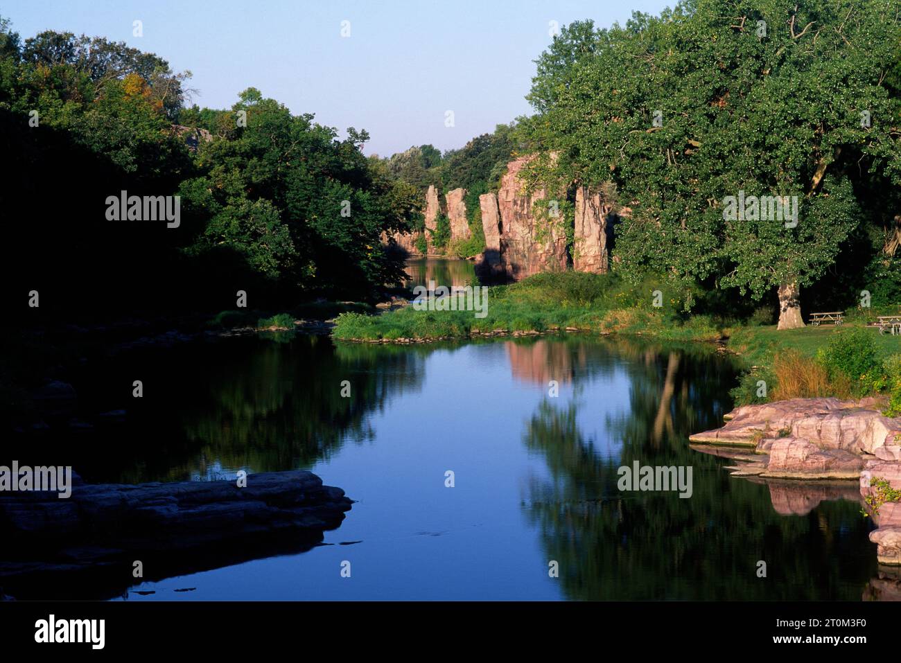 Split Rock Creek, Palisades State Park, South Dakota Stock Photo - Alamy