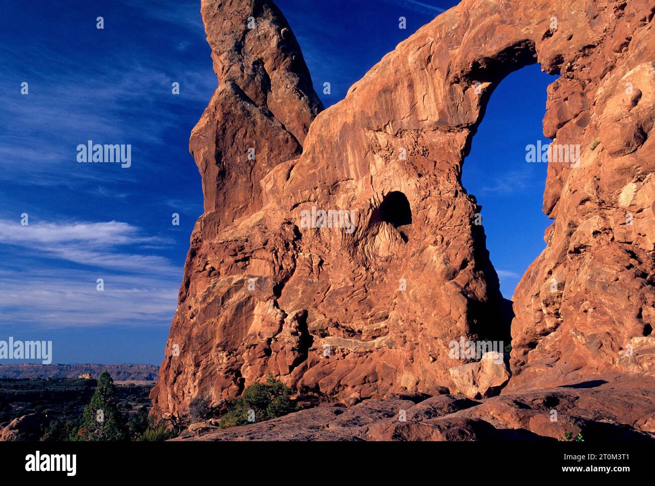 Turret Arch, Arches National Park, Utah Stock Photo - Alamy